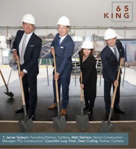 Carttera's 65 King East Breaks Ground - Carttera