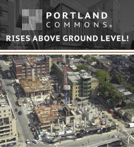 Portland Commons Rises Above Ground Level - Carttera